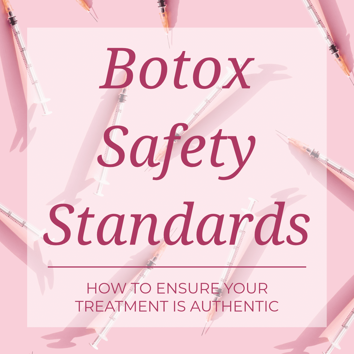 Counterfeit Botox | Our Botox Safety Standards | Cincinnati, OH